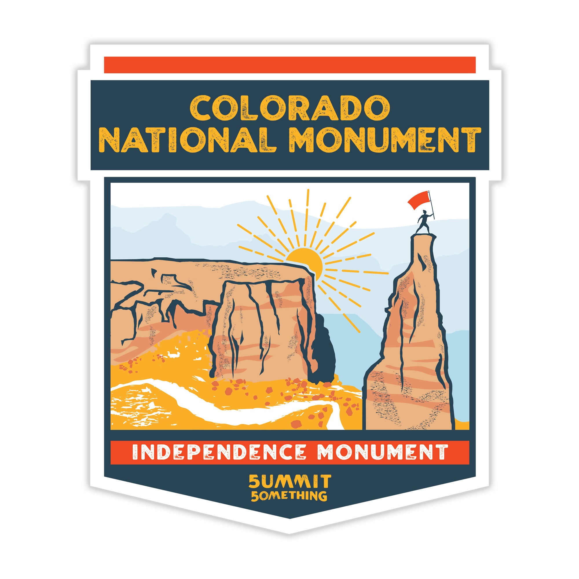 Colorado National Monument Sticker – Summit Something