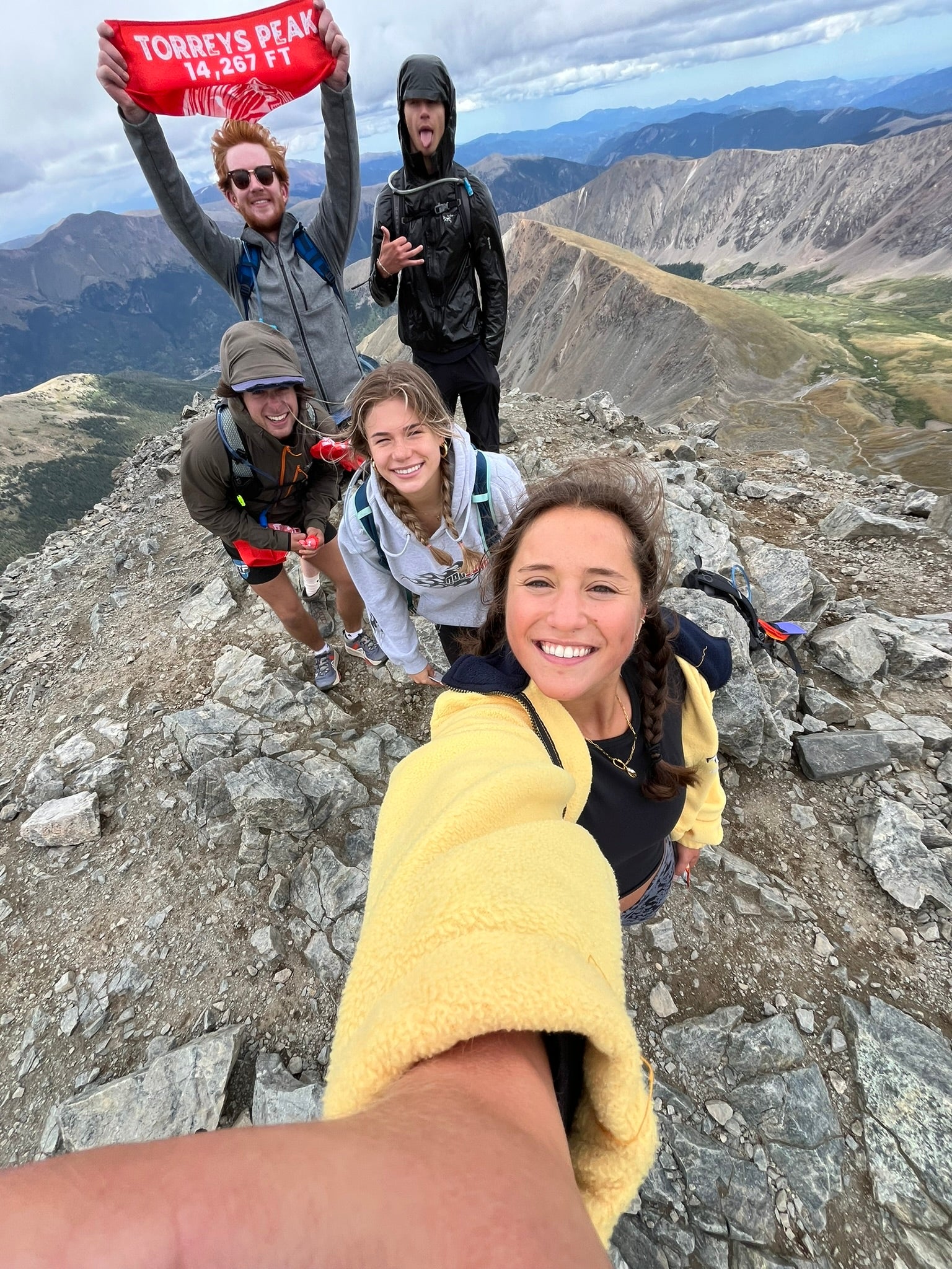 Torreys Peak Summit Flag – Summit Something