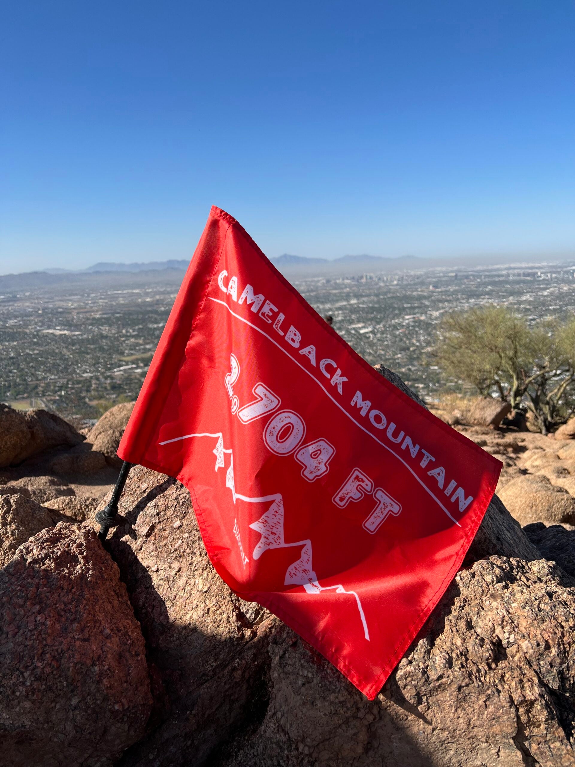 Camelback Mountain Summit Flag – Summit Something