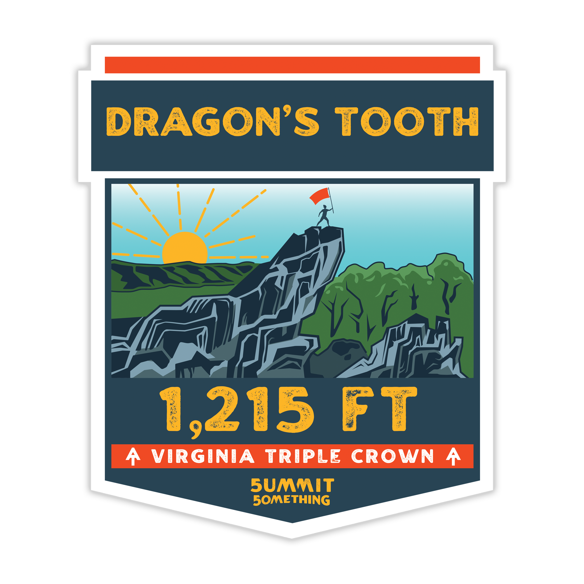 Dragon's Tooth Sticker – Summit Something