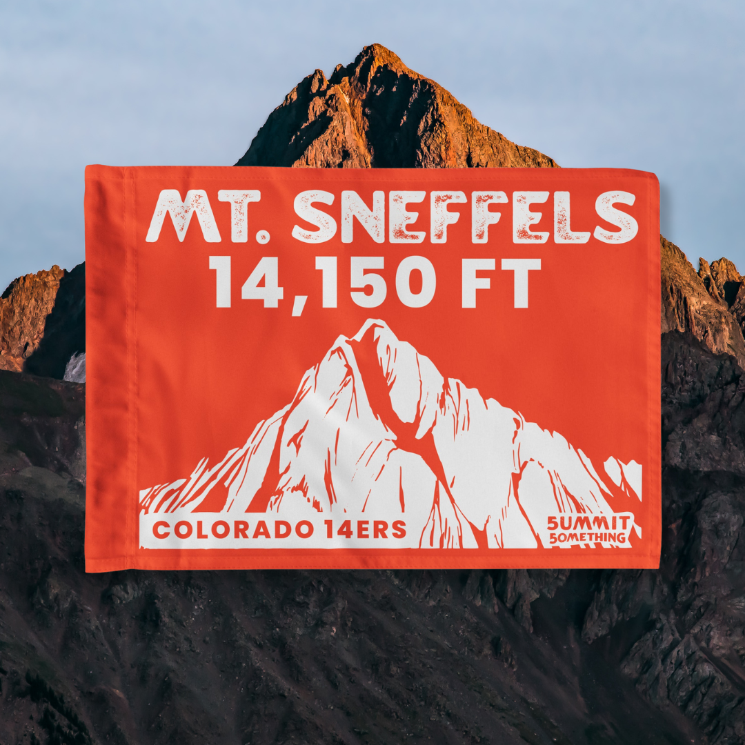 Mt. Sneffels | Summit Flags, Shirts & Stickers – Summit Something