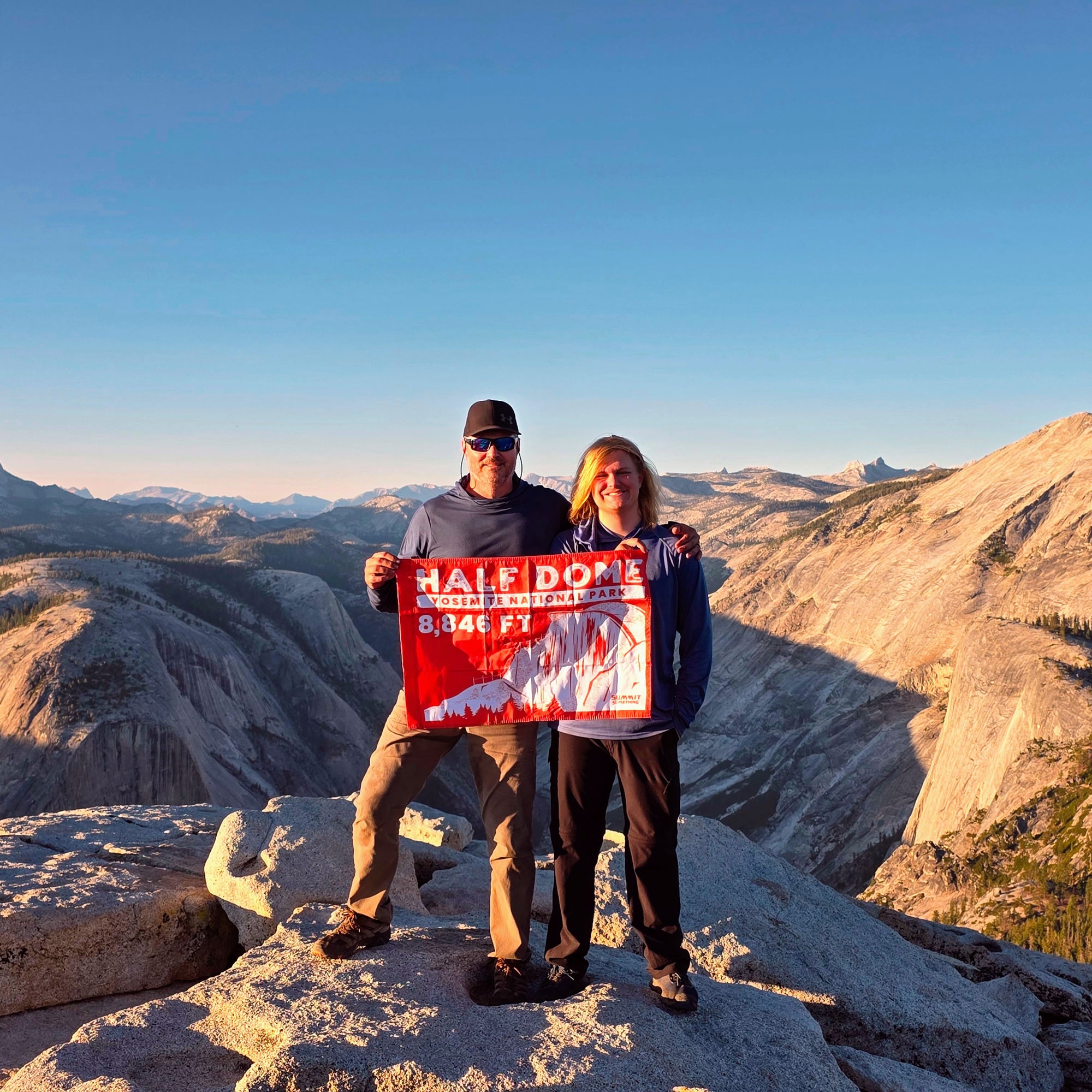 Half Dome Summit Flag – Summit Something