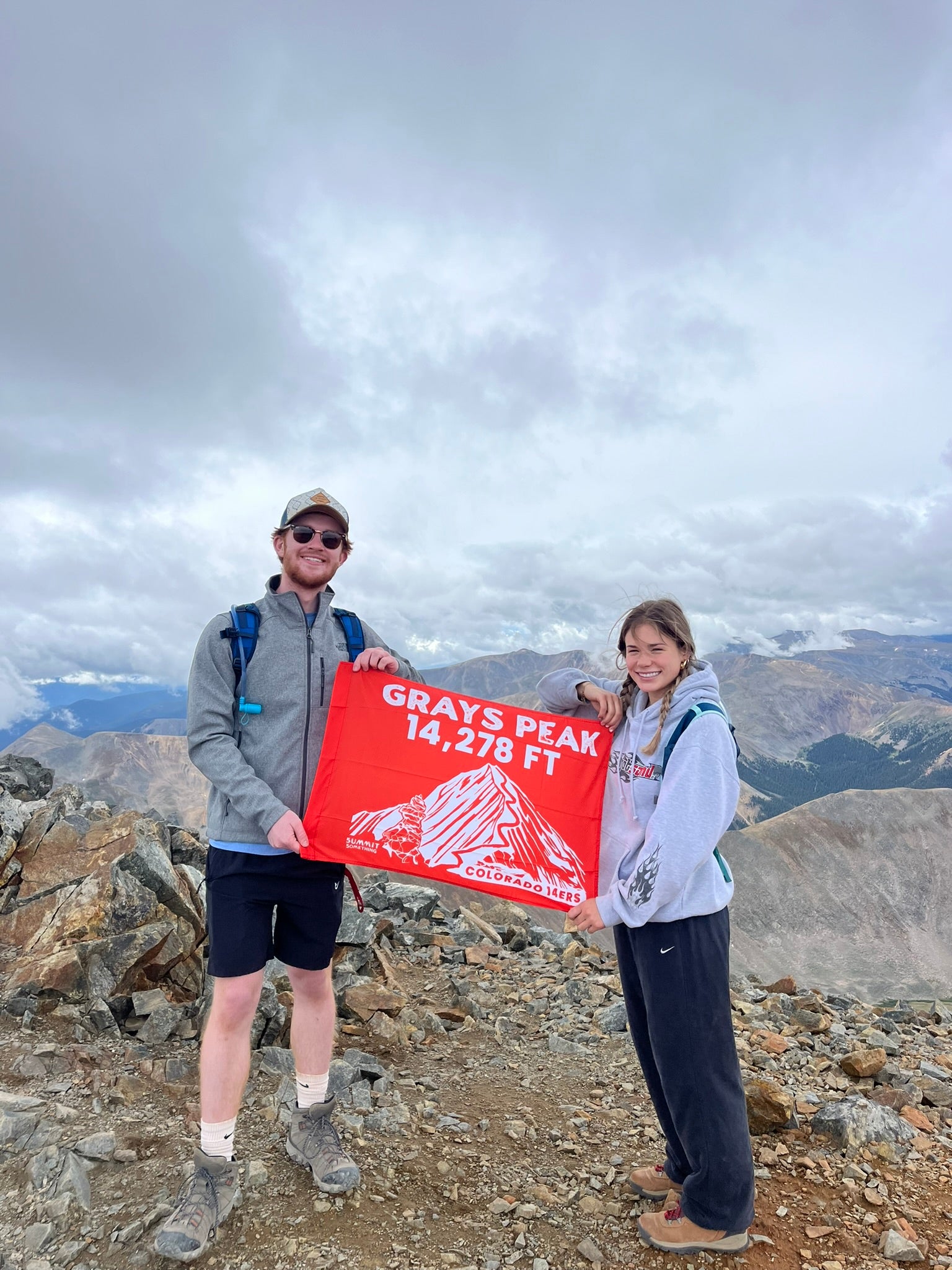 Grays Peak Summit Flag – Summit Something