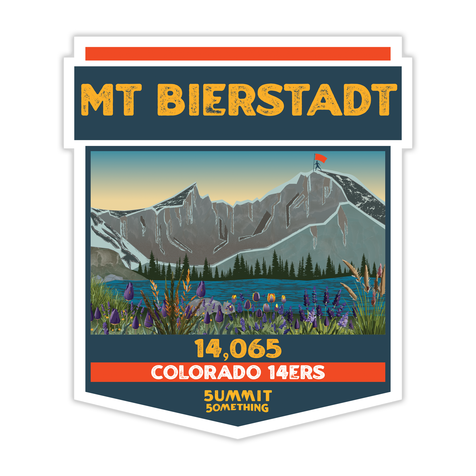 Mt Bierstadt Sticker – Summit Something