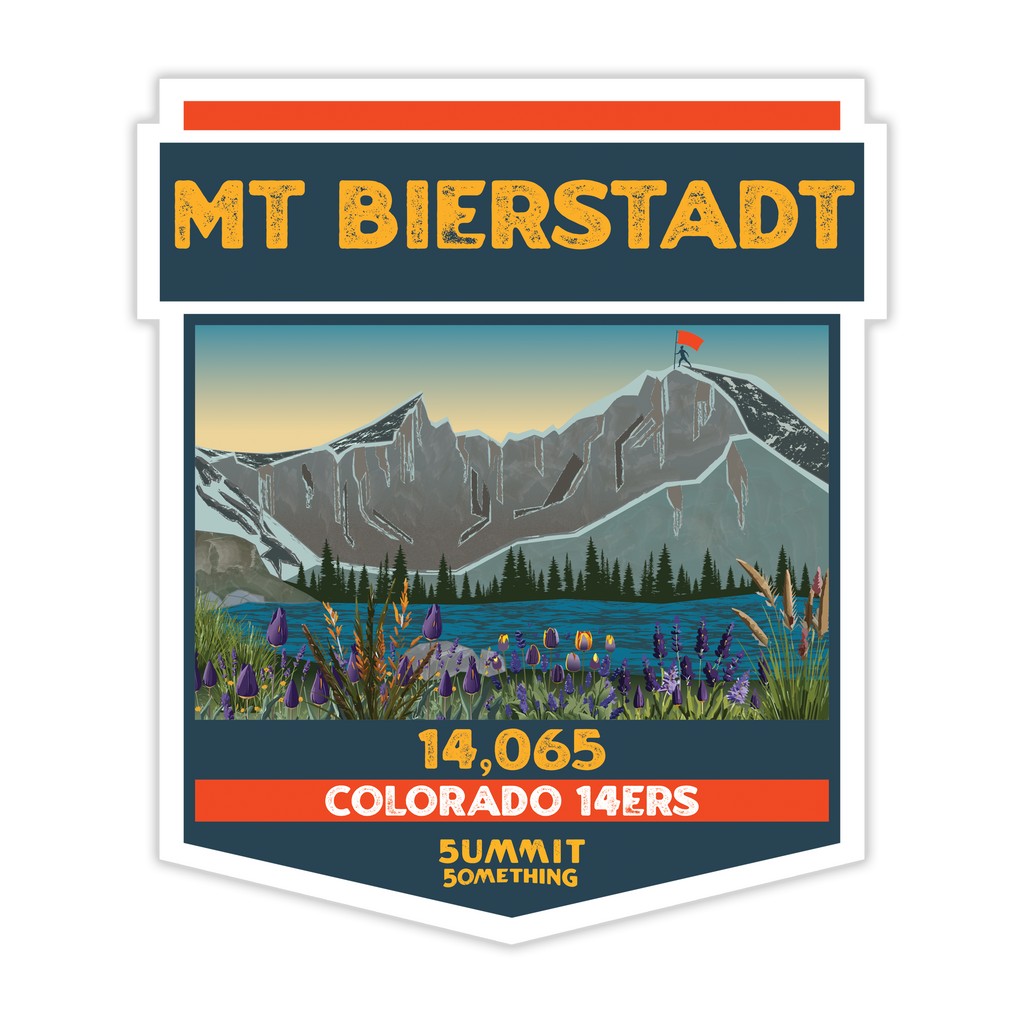 Mt Bierstadt Sticker – Summit Something