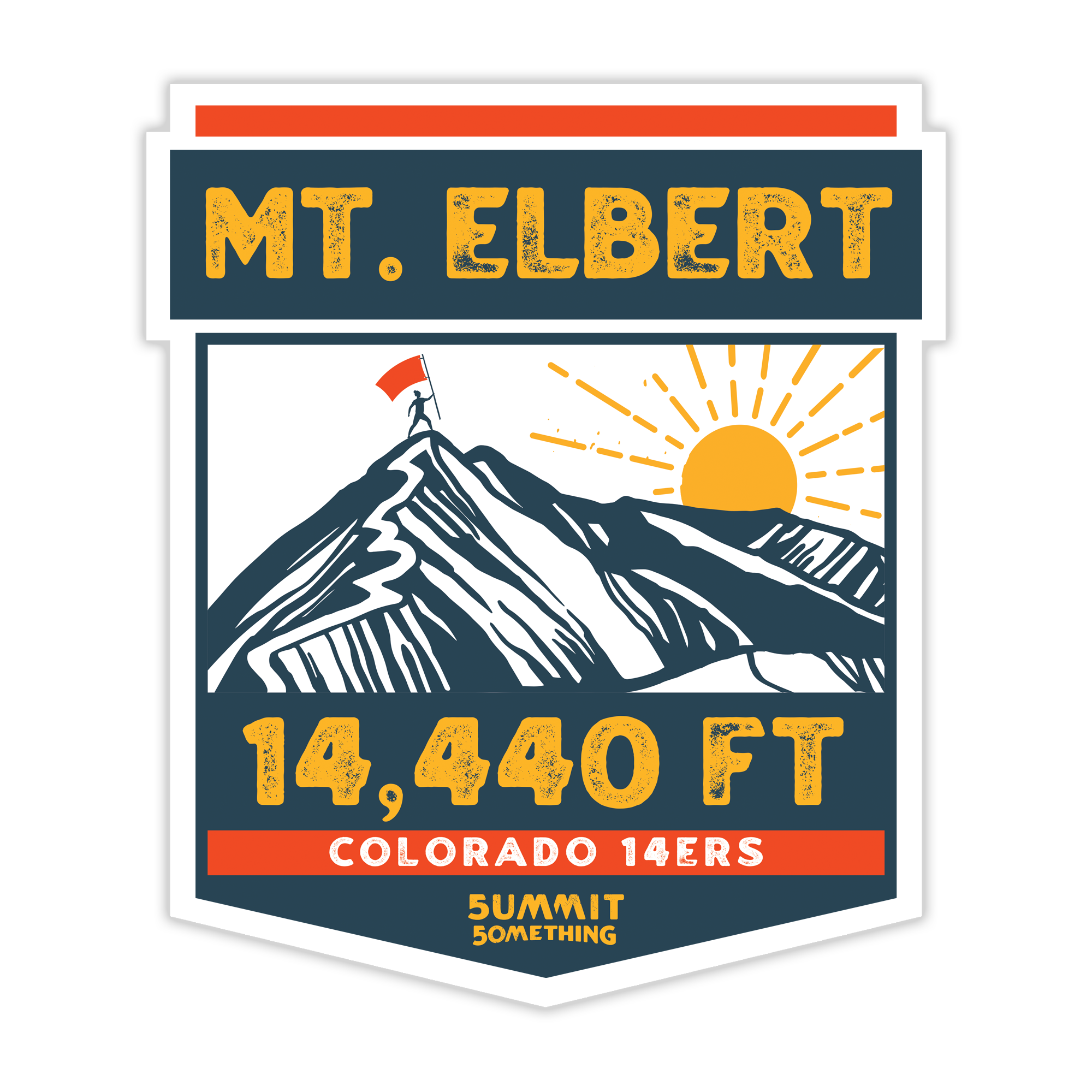 Mt Elbert Sticker – Summit Something