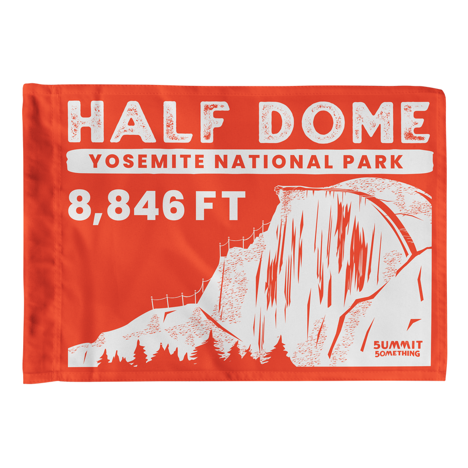 Half Dome Summit Flag – Summit Something