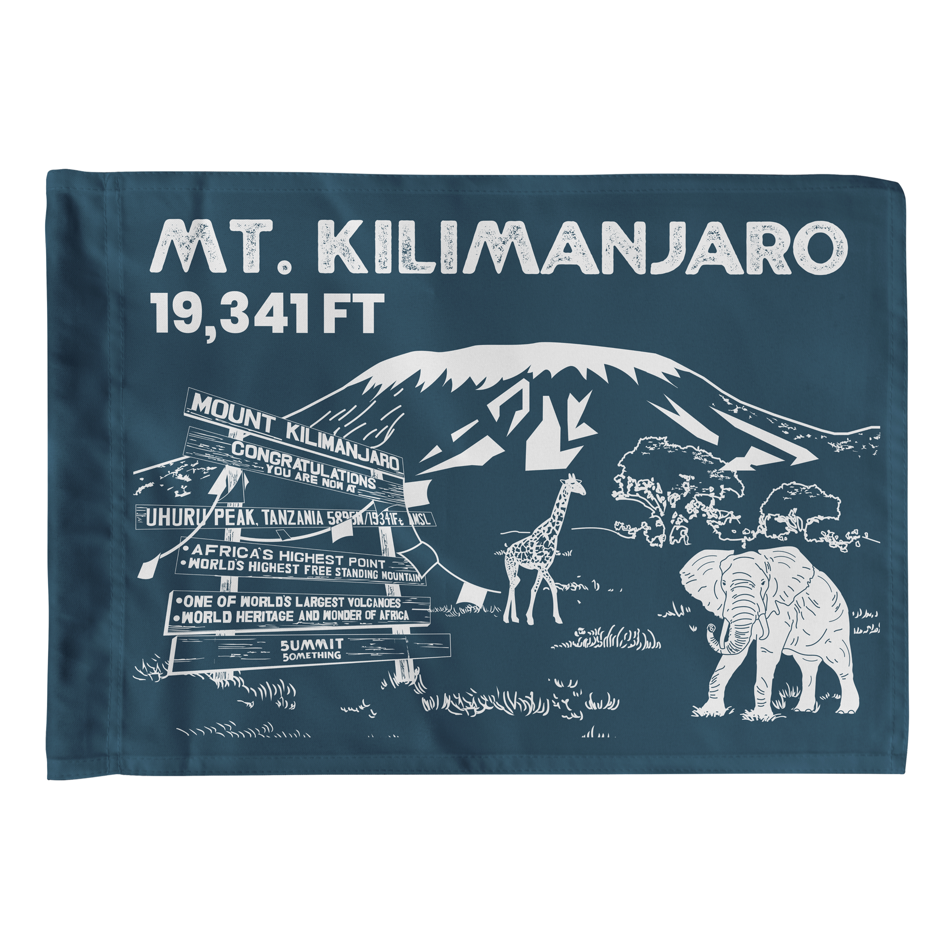 Mt. Kilimanjaro Summit Flag – Summit Something