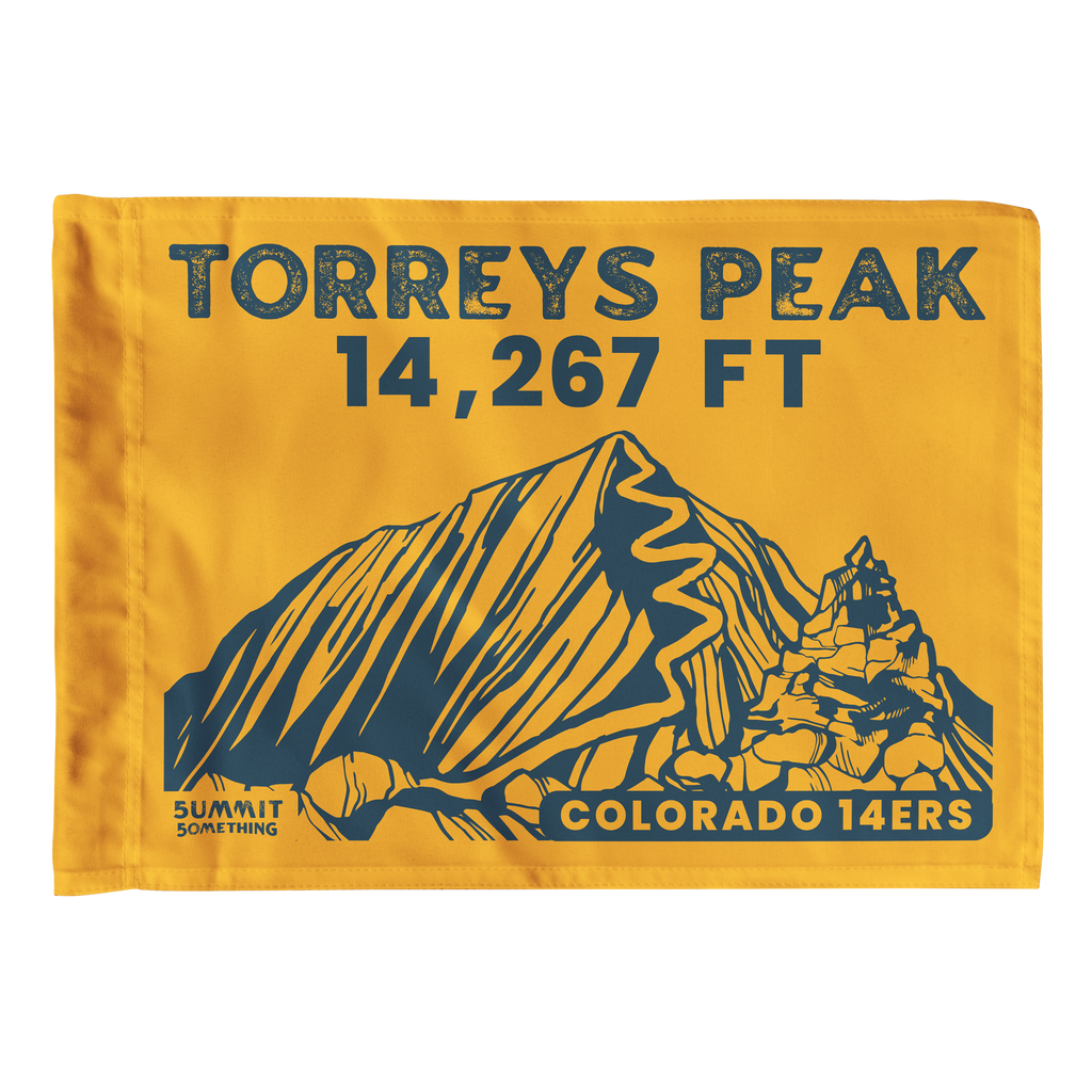 Torreys Peak Summit Flag – Summit Something