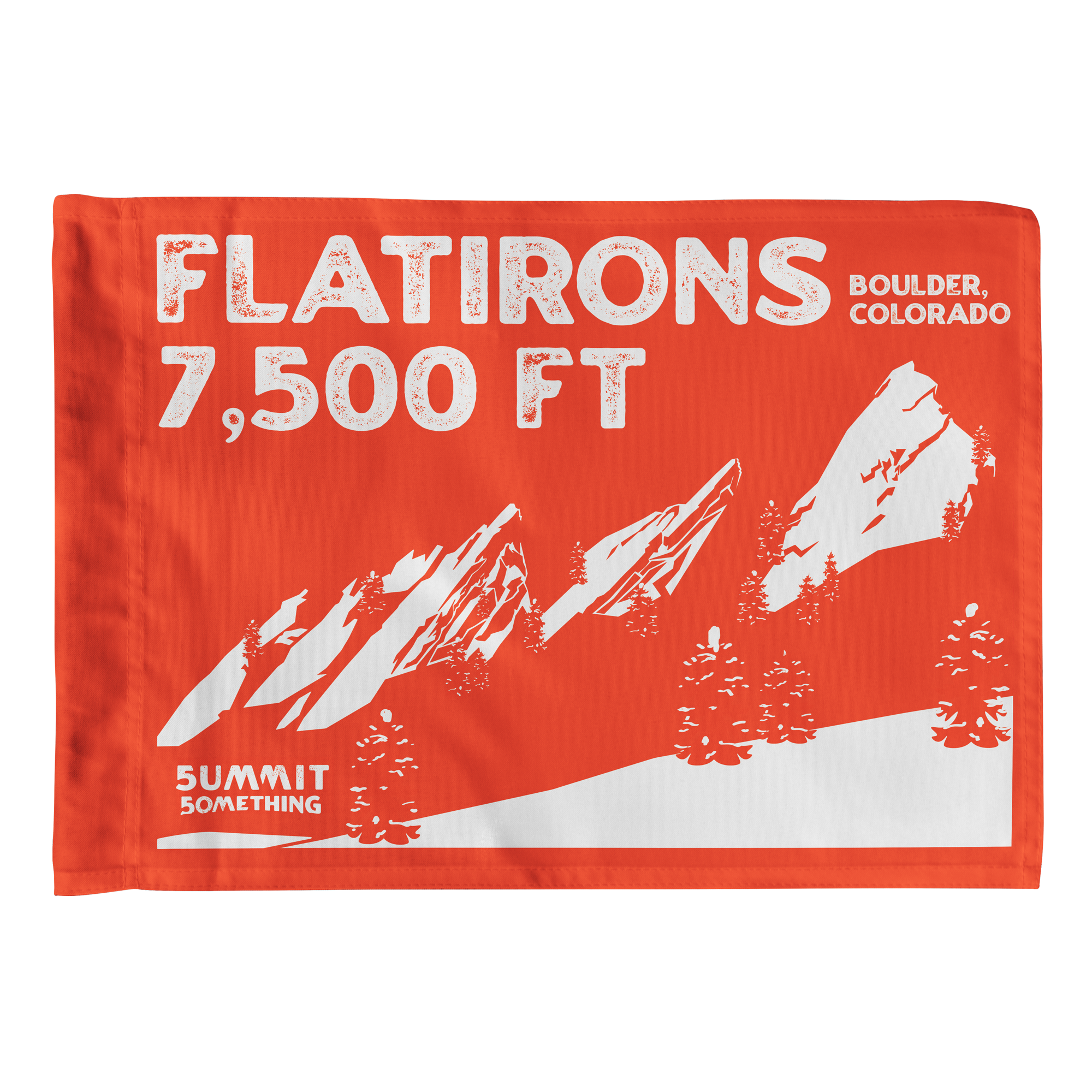 Flatirons Summit Flag – Summit Something