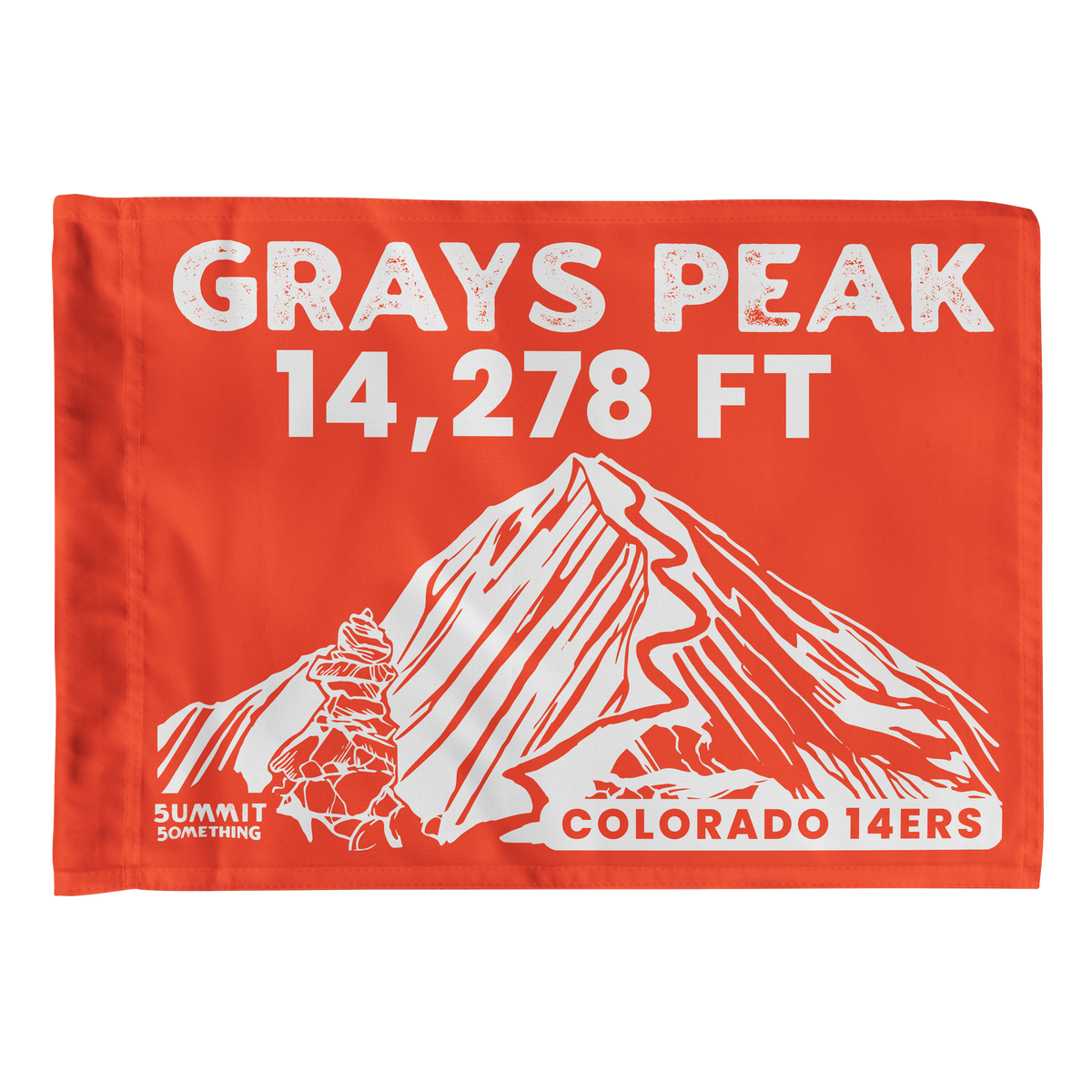 Grays Peak Summit Flag – Summit Something