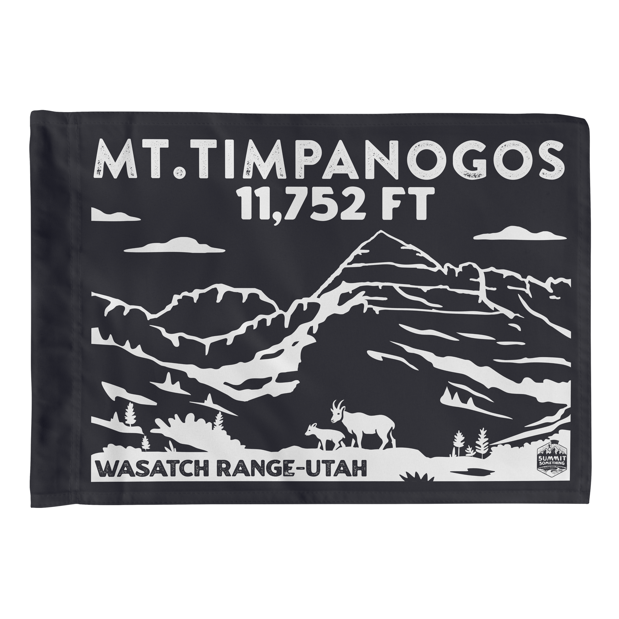 Mt. Timpanogos Summit Flag - Utah Gift for Hikers & Climbers | 11,752 ...
