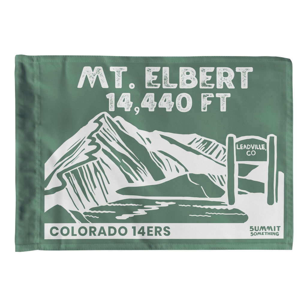 Mt. Elbert Summit Flag – Summit Something